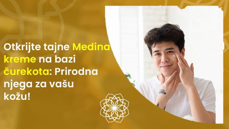 Otkrijte tajne Medina kreme na bazi čurekota: Prirodna njega za vašu ...